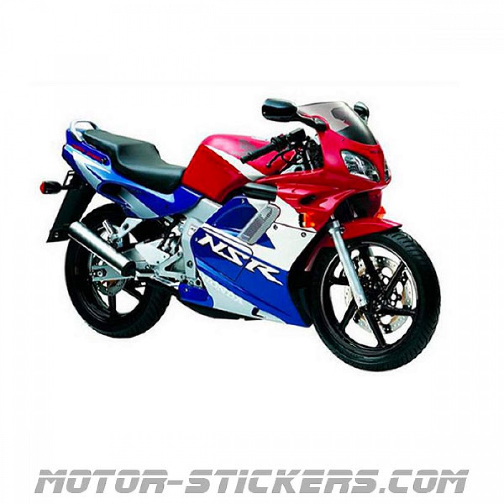 Honda NSR 125R 2001 stickers